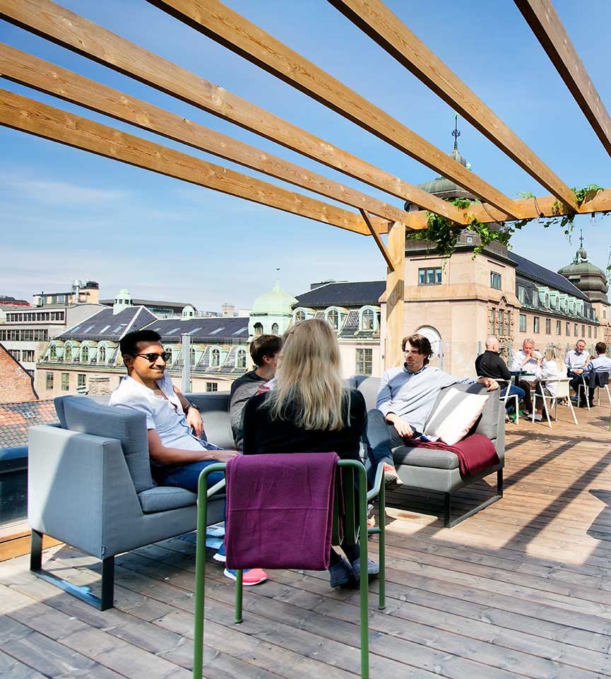 Rent rooftop terrace in Oslo | Spaces