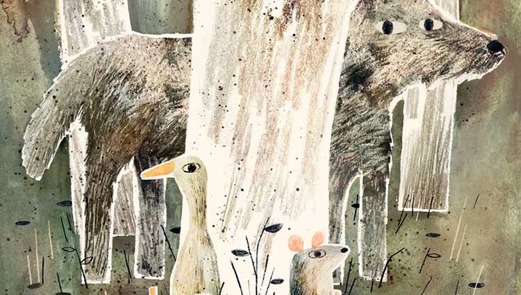 The Wolf, the Duck and the Mouse - Spaces